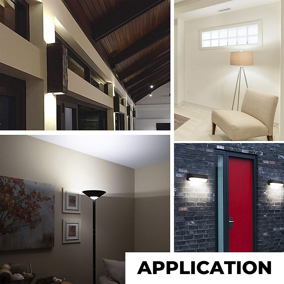 Bonlux R7S LED Light Bulb 118mm, 25W J118 Double Ended LED Bulbs 120V J Type R7S LED Floodlight 200W Halogen Bulb Replacement Daylight 6000K for Floor Lamp, Security Light (2-Pack)