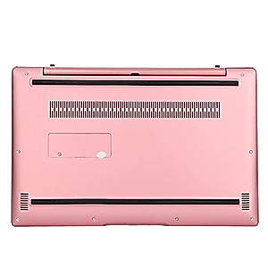 Micro Edge Laptop, 128GB SSD Aluminum Alloy Backlit Keyboard Digital Touchpad Ultra Thin Laptop IPS Screen HD 8G RAM for School (US Plug)