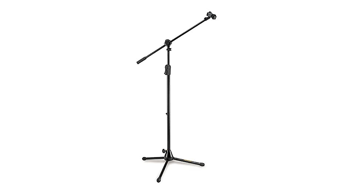 Hercules MS532B EZ Clutch Tripod Microphone Stand with 2-in-1 Boom