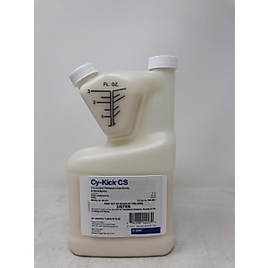 BASF Cy-Kick CS Insecticide, Controlled Release Indoor Outdoor Pest Control for Mosquitos, Flies, Ants, Fleas, 16 Ounces Concentrate Liquid