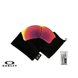 Oakley Original Flak Jacket XLJ OO9009 PRIZM Road Replacement Lenses For Men For Women+BUNDLE Microfiber Cloth Bag