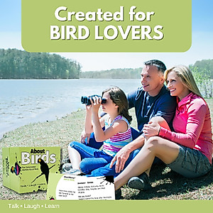 ? WORD TEASERS About Birds Conversation Starters - Conversation Cards for Bird Lovers - Gifts for Bird Watchers - Bird Game Trivia Cards - Fun Family Games - 150 Questions