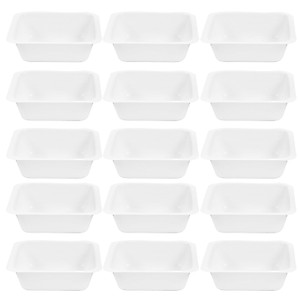 Baluue Weigh Boats - 20pcs Plastic Square Large Weigh Boats for Scale, Anti-Static Weighing Dishes for Powders Liquids, Lab Boat Dish Container Lab Mixing Pan for Measuring