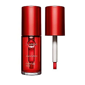 Clarins Water Lip Stain | Matte Finish | Moisturizing and Softening | Buildable, Transfer-Proof, Lightweight and Long-Wearing | Delivers Lip Treatment and Skincare Benefits With Aloe Vera | 0.2 Fl Oz