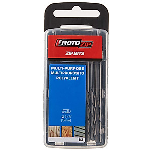 Roto Zip SC4 1/8-Inch Zip Bit for Wood and Plastic, 4-Pack
