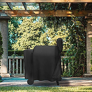 SHINESTAR Upgraded Grill Cover for Traeger Pro Series 575/22, Lil Tex Elite, Eastwood, Durable & Waterproof, Special Zipper Design, Easy to Put On and Take Off