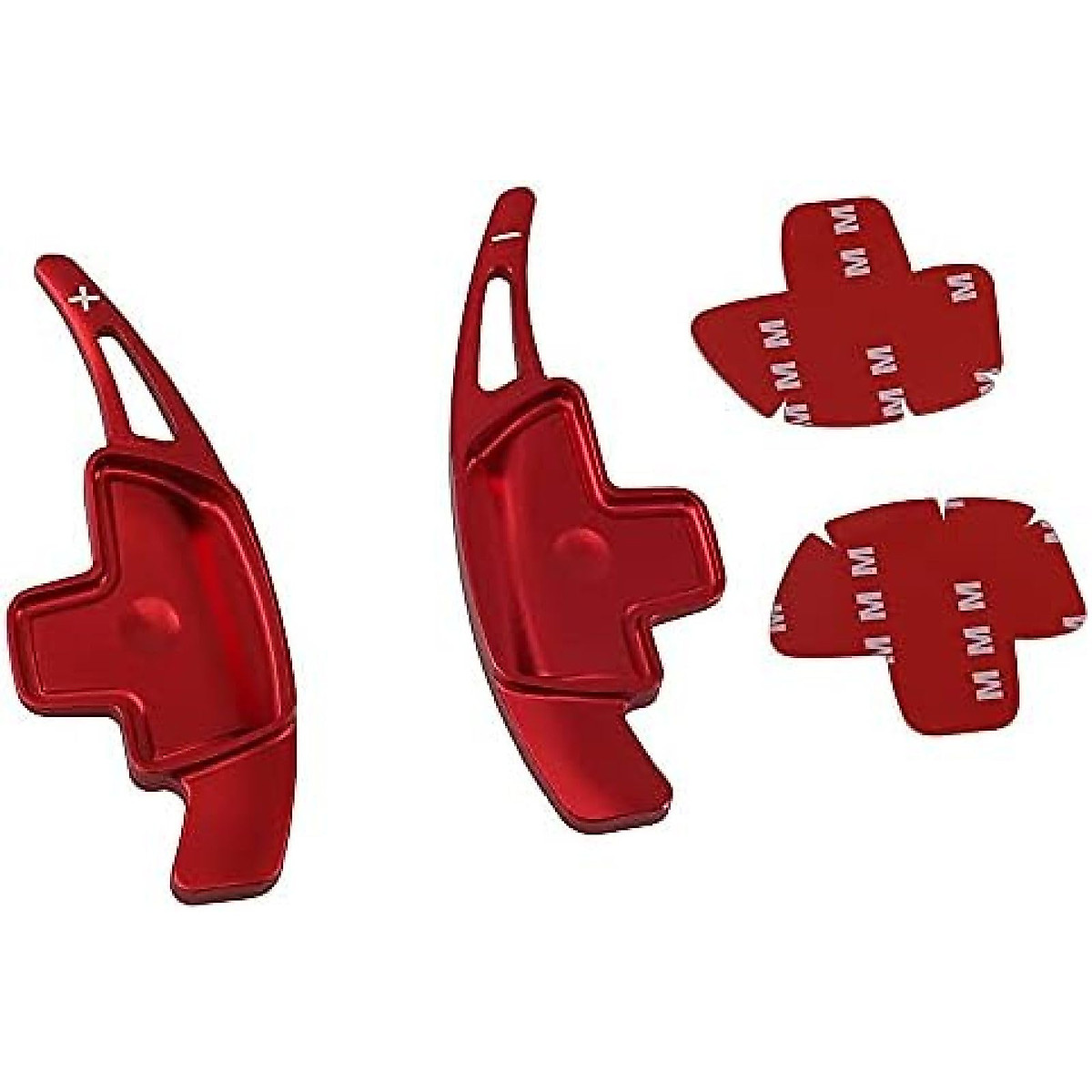 Paddle Shifters for Mercedes Benz 2015-2019 GLS GLA GLE GLE W166 Aluminum-AlloySteering Wheel Paddle Shifter Extension Shift Paddle Blade Red