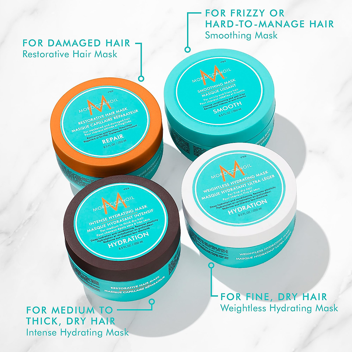 Moroccanoil Restorative Hair Mask, 8.5 Fl Oz