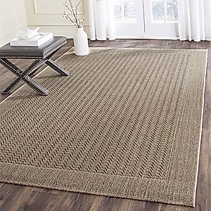 SAFAVIEH Palm Beach Collection 2' x 3' Desert Sand PAB321A Sisal & Jute Accent Rug