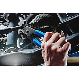 Channellock 410 1-1/8-Inch Jaw Capacity 9-1/2-Inch Double Tongue and Groove Plier , Blue