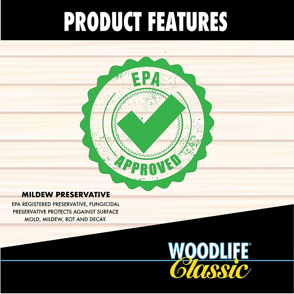 Rust-Oleum WOODLIFE 902 Wolman Classic Clear Wood Preservative-Above Ground, Quart, 0.95 Liters