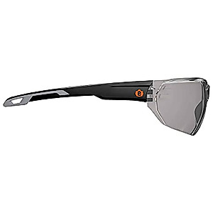 Ergodyne - 59283 Skullerz VALI Frameless Safety Glasses, Lightweight, Anti Fog Indoor/Outdoor Lens Matte Black