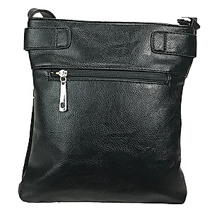 Zzfab Daisy Rhinestone Crossbody Bag Bling Sling Black