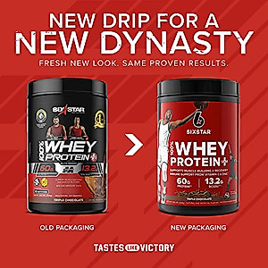 Six Star Elite Series 100% Whey Protein Plus Triple Chocolate 1.8lbs US