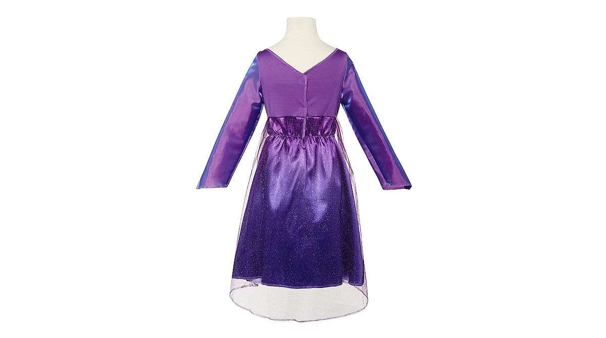 Disney Frozen Elsa Purple Role-Play Dress for Kids 4-6x
