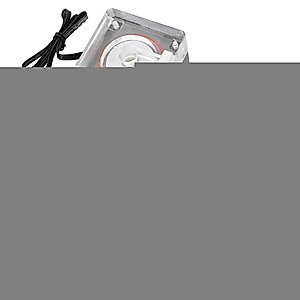 Mute Water Pump,PC Water Cooling Integrated Water Pump Support PWM Intelligent Control Speed,Universal G1/4 Threaded Pipe Connection,D Port + 4 Pin Interface