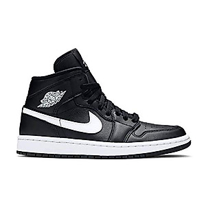 Nike Air Jordan 1 Mid Black White (BQ6472 011) Size 12W, 10.5M