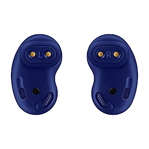 Samsung Galaxy Buds Live ANC TWS Wireless Bluetooth 5.0 Earbuds for iOS & Android, 12mm Drivers, International Model - SM-R180 (Buds Only, Mystic Blue (Limited Edition))