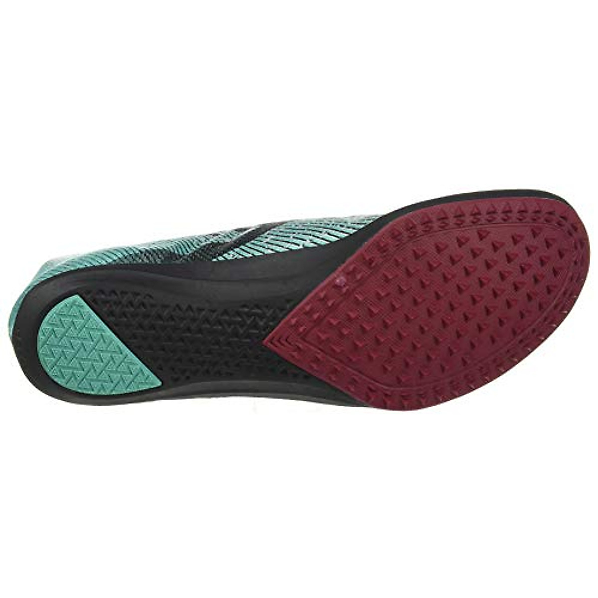 Brooks Women's Mach 19 Spikeless Running Shoe, Grey Black Atlantis, 8 UK