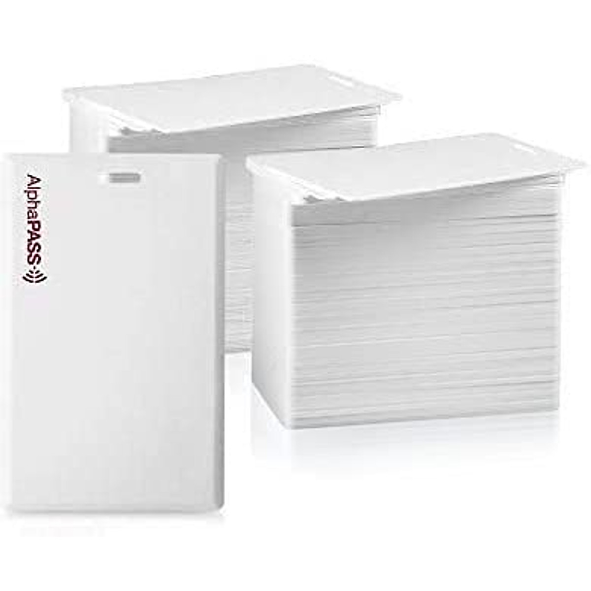 AlphaPass Clamshell Proximity Card for Access Control. Replaces HID 1326 ProxCard II. Standard 26 bit H10301 Format. (50 Pack)