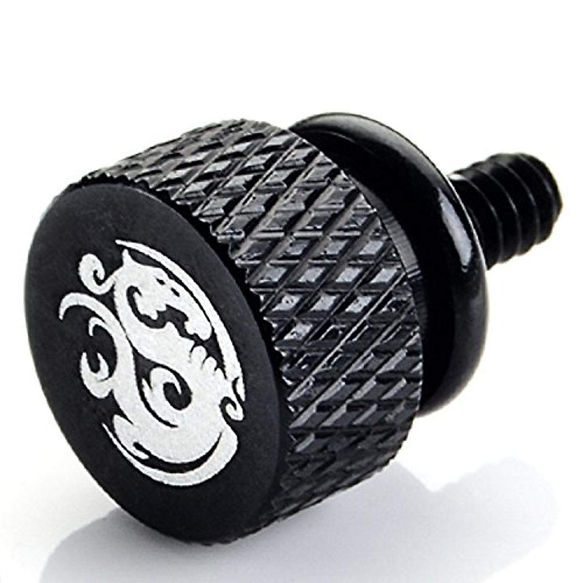 Aluminum Thumbscrew Silver with Logo for Bitspower M4