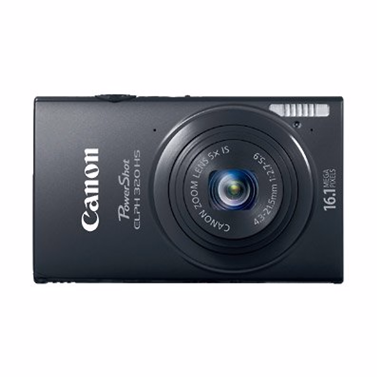 Canon ELPH 320 HS 16.1MP Digital Camera with WiFi and 5X Optical Zoom-Black 6024B001