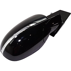 Kool Vue Passenger Side Power Heated Mirror for Kia Sorento 2016-2018 Power Fold With Signal Light, Blind Spot Monitor & Memory Paintable