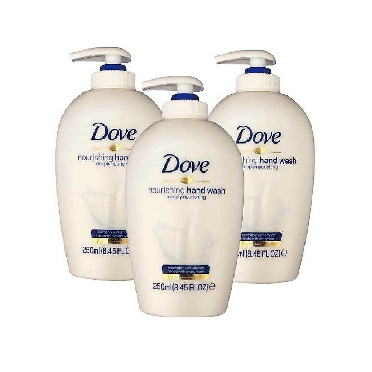 Dove Beauty Cream Caring Hand Wash Original - 8.45oz/250ml Pack of 3