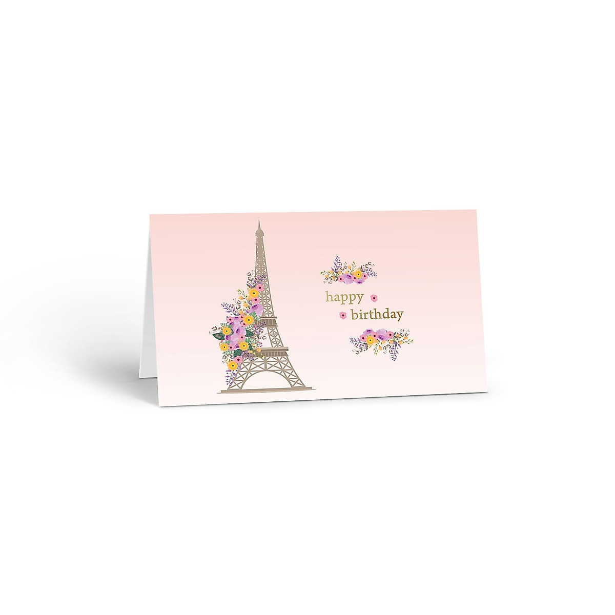 Stonehhouse Collection | Eiffle Tower Themed Birthday Table Tents | Paris Party Place Card Holders | Paris Celebration | 25 Count (Eiffle Tower)