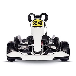 Xprit Hoverboard Scooter into Go-Kart Kart Adjustable Frame (White)