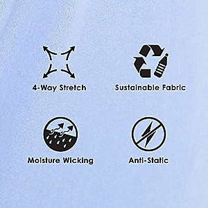 BARCO One 5405 2 Pocket Shir Yoke Princess Zip Jacket (Black, Medium)