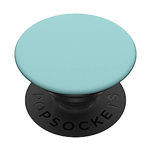 Simple Solid Color Chic Pale Turquoise Design PopSockets Swappable PopGrip