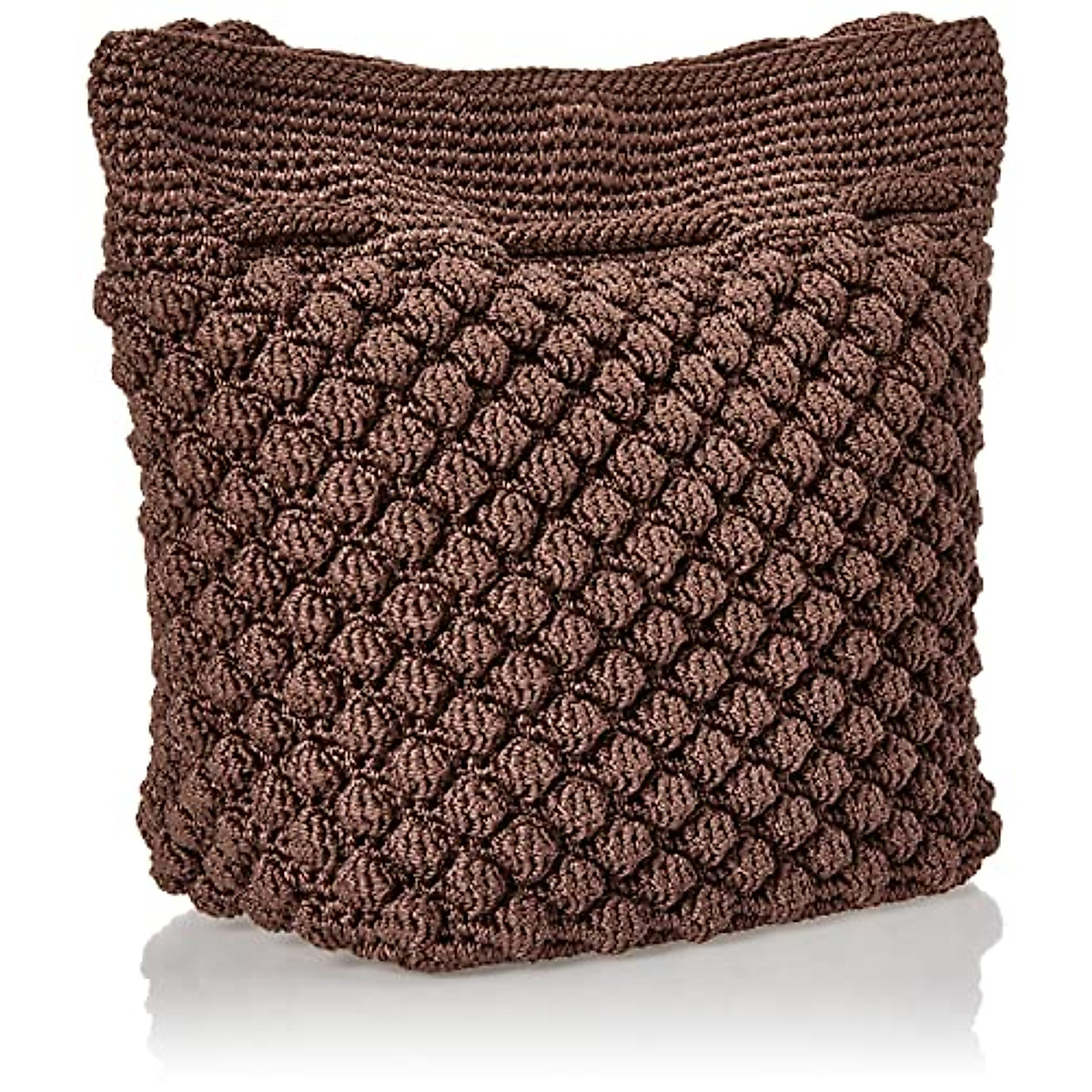 The Sak Womens Ivy Crochet Drawstring Bucket, Brown, One Size US
