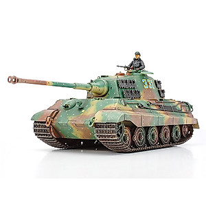 Tamiya 35164 1/35 King Tiger Production Turret Tank Plastic Model Kit