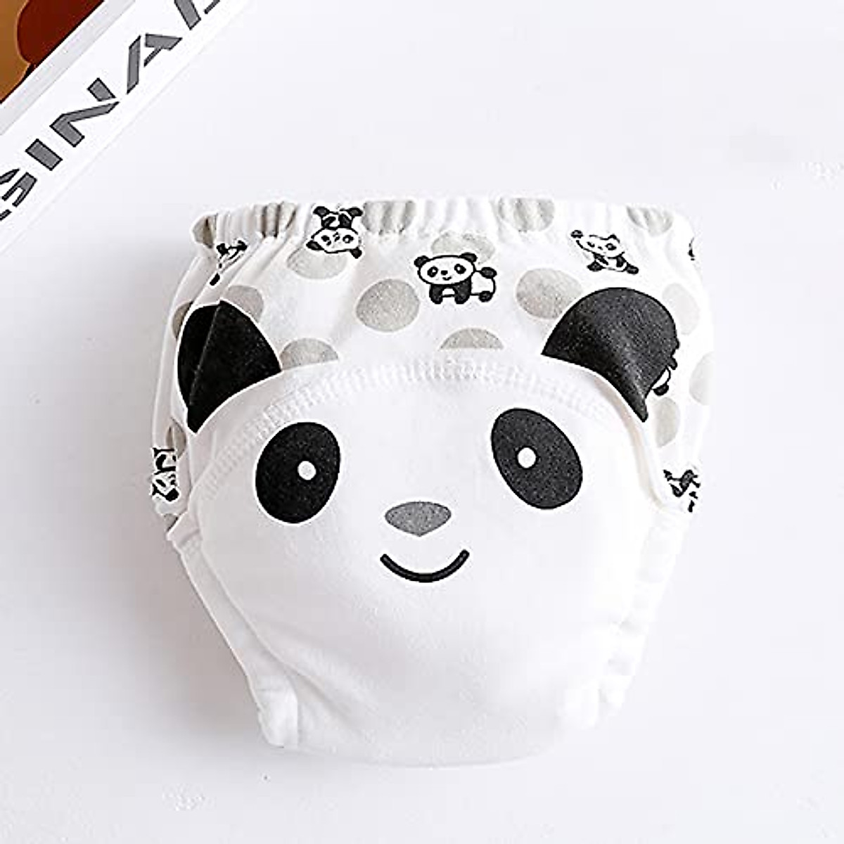 JackLoveBriefs Potty Training Pants for Boys Girls Toddlers,6 Packs Learning Designs Training Underwear Pants(2T) Orange