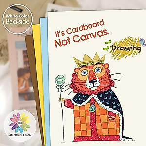 Mat Board Center, 16x20 Uncut Photo Mat Boards - Full Sheet - for Art, Prints, Photos, Prints and More, Mixed Color, 25-Pack