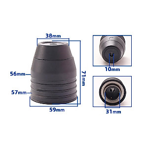 Hammer Drill Chuck for Bosch 1618598175 11222EVS 11236VS GBH4DSC GBH4DFE, (SDS plus type)