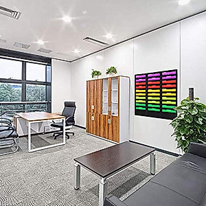 Hanging File Holder Organizer Rack, 30 Pocket File Folder Frame, Large Folding Portable Hanger for Mail, Jewelry, Calendar, Document,Expandable Files, Organization Rustic, Kitchen, Garage