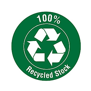 Smead 100% Recycled Fastener File Folder, 2 Fasteners, Reinforced 1/3-Cut Tab, Letter Size, Blue, 50 per Box (12041)