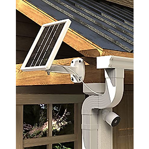 Solar Panel for Google Nest Camera, Camera Solar Panel Charger Work for Google Nest Cam(No Camera)