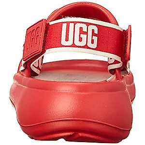 UGG Women's Sport Yeah Sandal, Samba RED, 8
