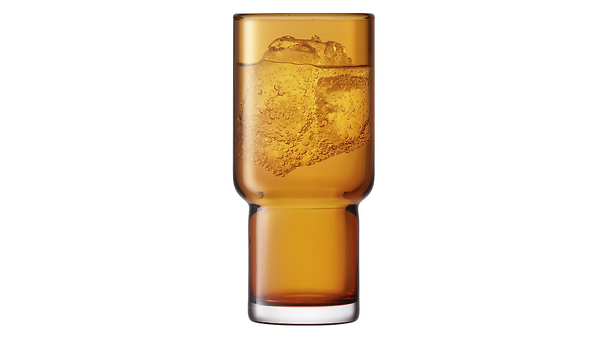 LSA International Amber Highball Glass - 13.2 fl. oz