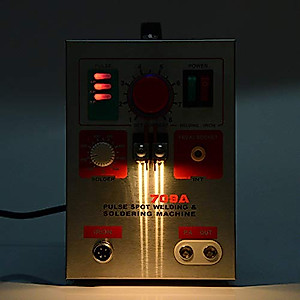 Lithium Battery Spot Welder, Battery Soldering Machine Adjustable Needle for Laptop Battery(US Plug 110V)