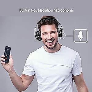 Adesso Bluetooth Headphone with Built-in Microphone Bluetooth 5.0+EDR
