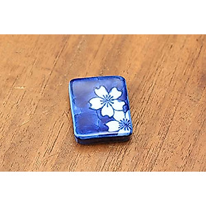 Hamamotou, Chopsticks Holder, Cherry Blossom, Set of 2, Approx. 1.3 x 1.2 x 0.4 inches (3.2 x 3 x 1 cm)