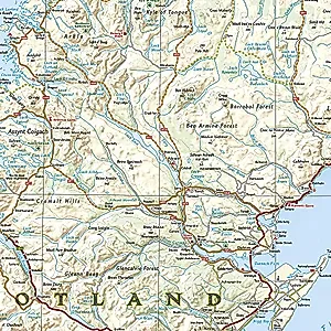 Scotland Map (National Geographic Adventure Map, 3326)