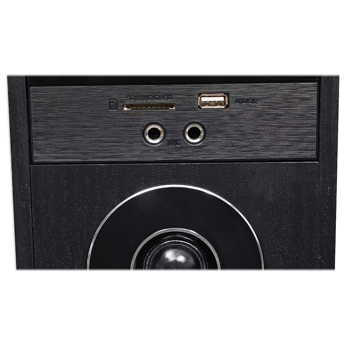 Rockville All-in-one Bluetooth Home Theater/Karaoke Machine System w/(2) Mics