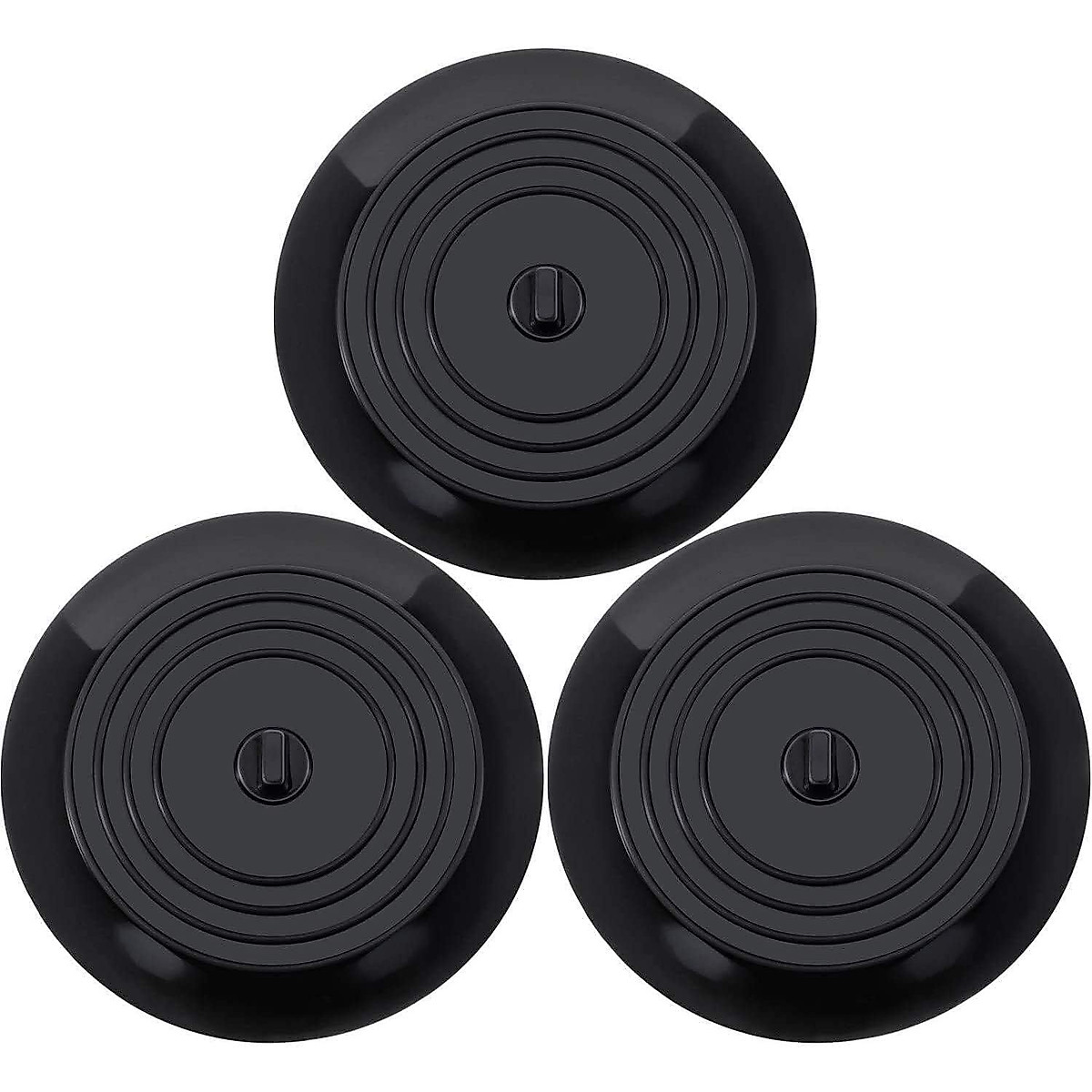 2pcs Circular Super Slim Silicone Floor Drain Plug Cover Kitchen Bath Tub Sink Rubber Water Stopper for Bathroom Kitchen New Kitchen Drains and Strainers, Pumps and Plumbing Equipment