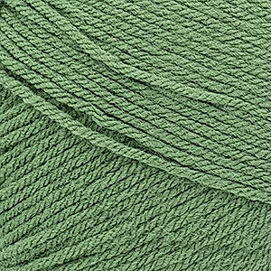 Lion Brand Yarn Pound of Love, Value Yarn, Large Yarn for Knitting and Crocheting, Craft Yarn, Olive (Pack of 2)