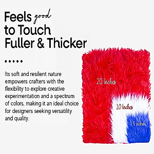 FabricLA Shaggy Faux Fur Square - 12" X 12" Inches Pre-Cut - Use Fake Fur Fabric for DIY, Craft Fur Decoration, Fashion Accessory, Gnome, Hobby - Lime Green Faux Fur Fabric